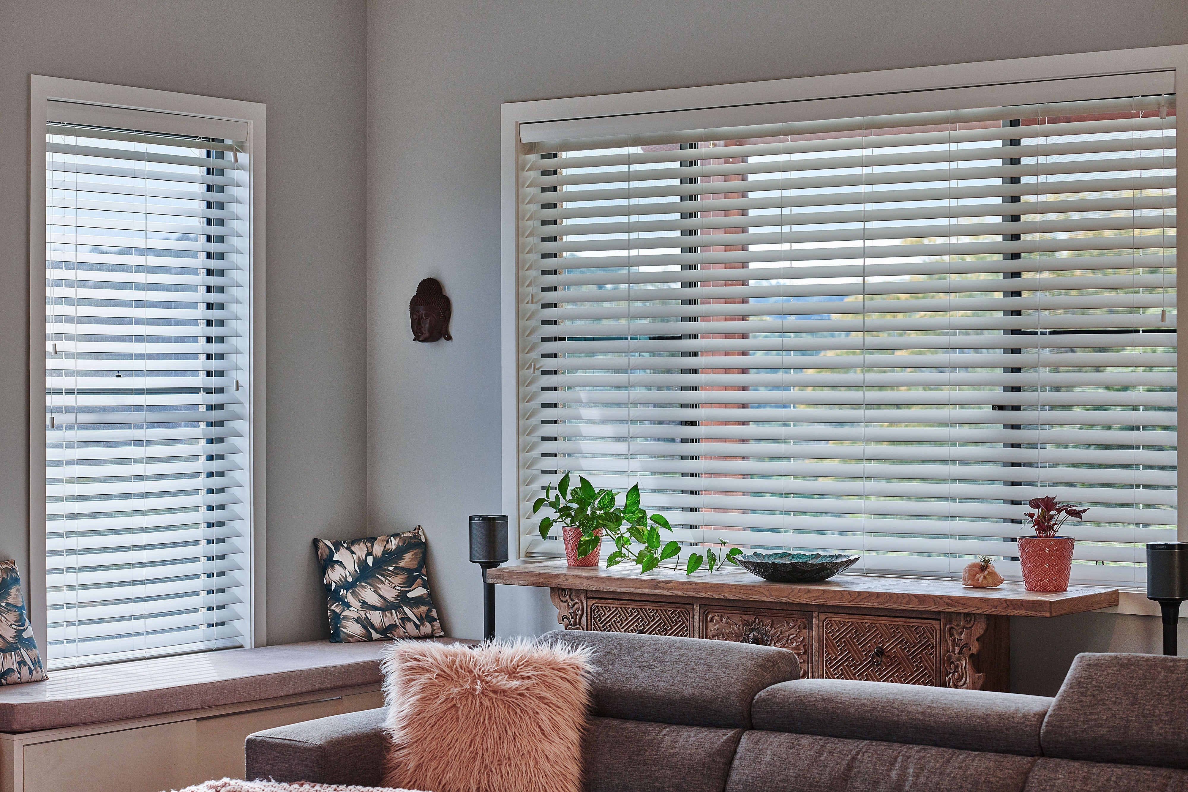 SmartPrivacy Normandy Timber Venetian Blinds by Norman Material World