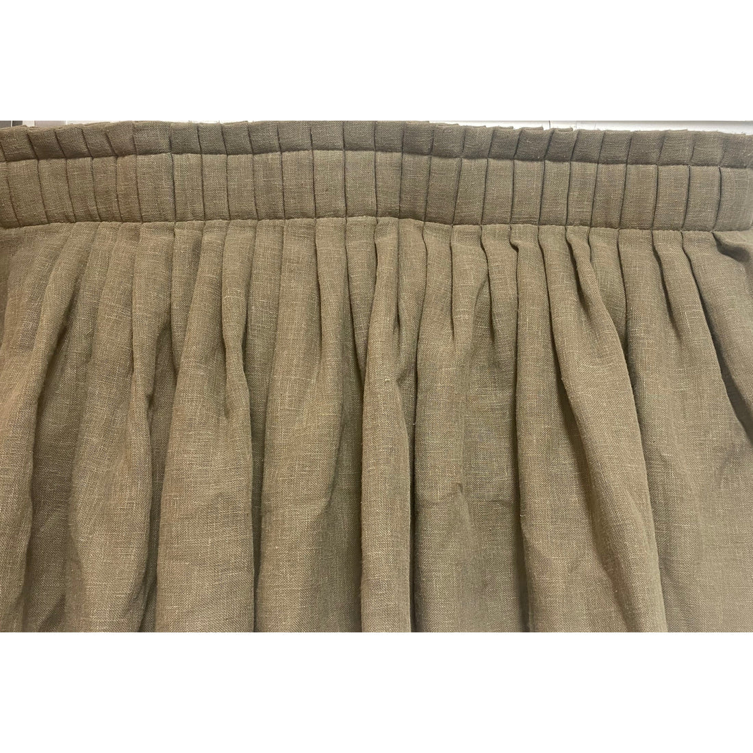 Knife Pleat Curtain – Material World