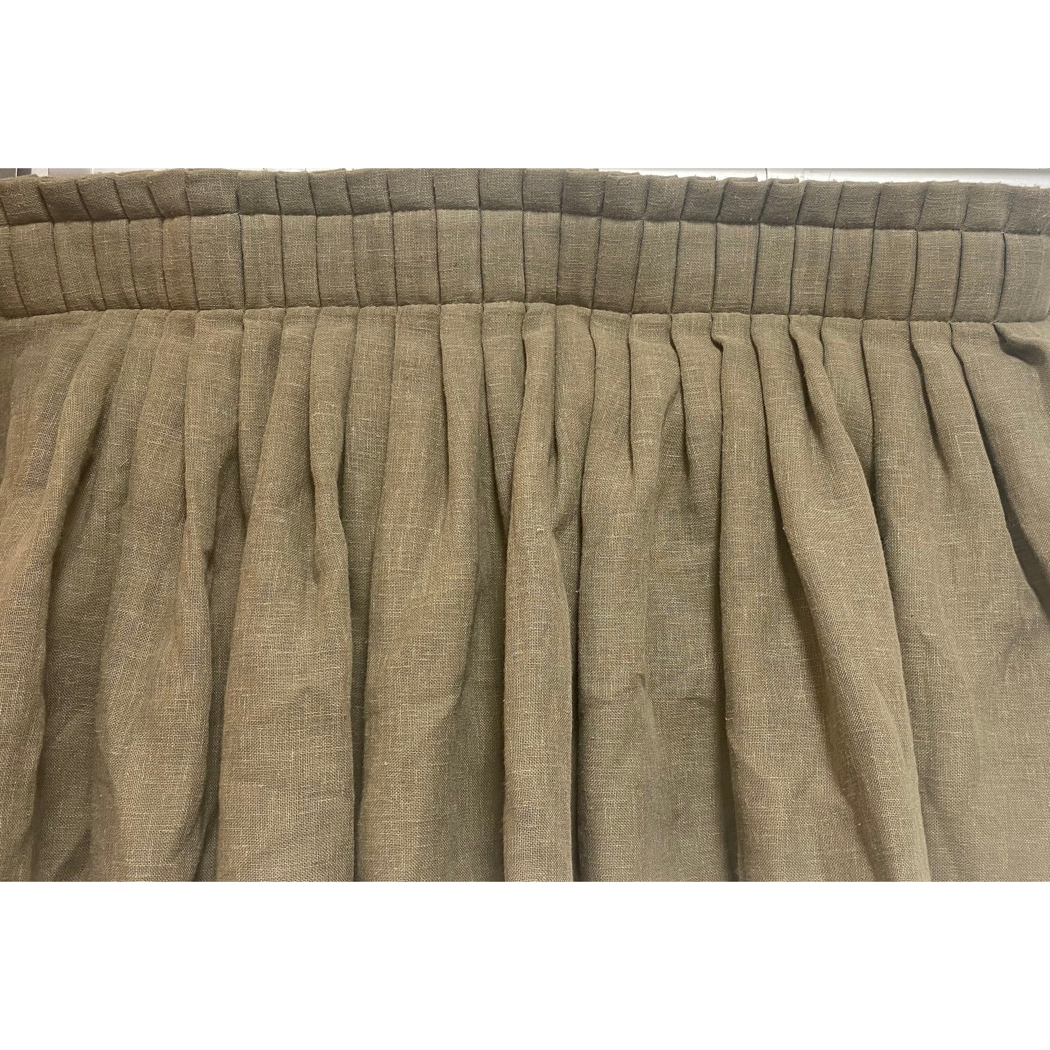 Knife Pleat Curtain – Material World